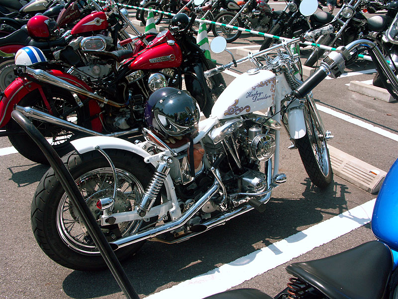 NEW ORDER CHOPPER SHOW in KOBE 2010 その2：ハーレーダビッドソン 楽しいショベルヘッド