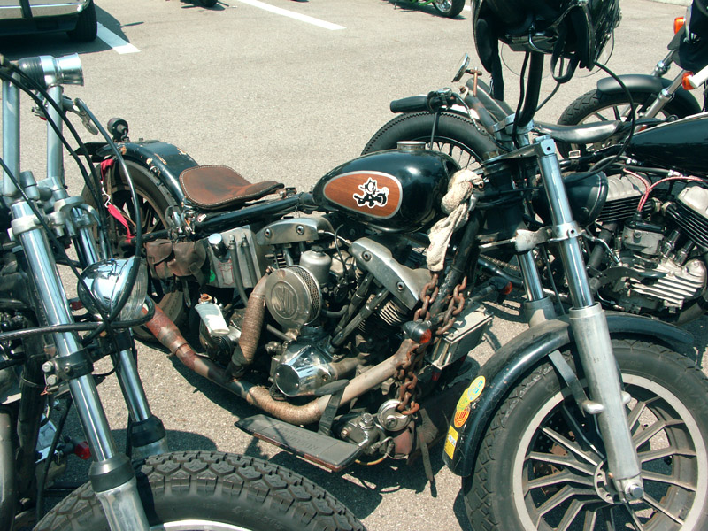 NEW ORDER CHOPPER SHOW in KOBE 2010 その4：ハーレーダビッドソン 楽しいショベルヘッド