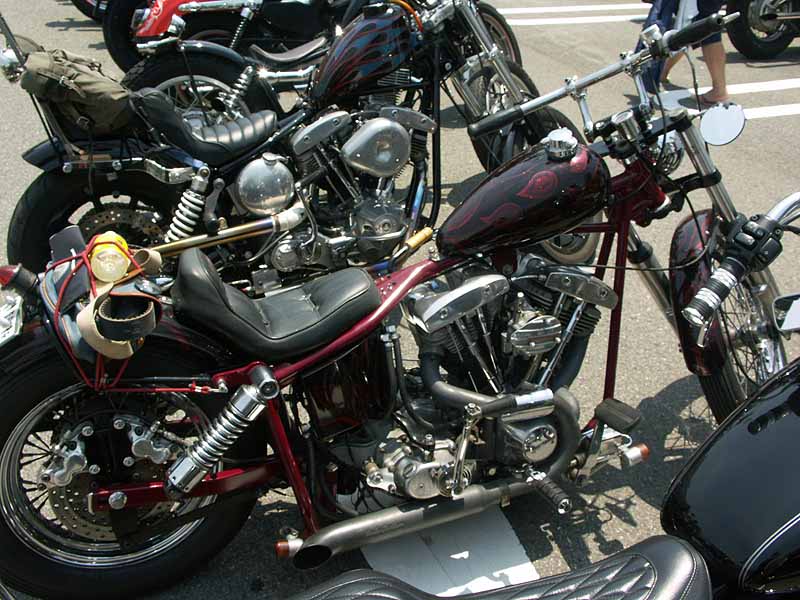 NEW ORDER CHOPPER SHOW in KOBE 2010 その6：ハーレーダビッドソン 楽しいショベルヘッド